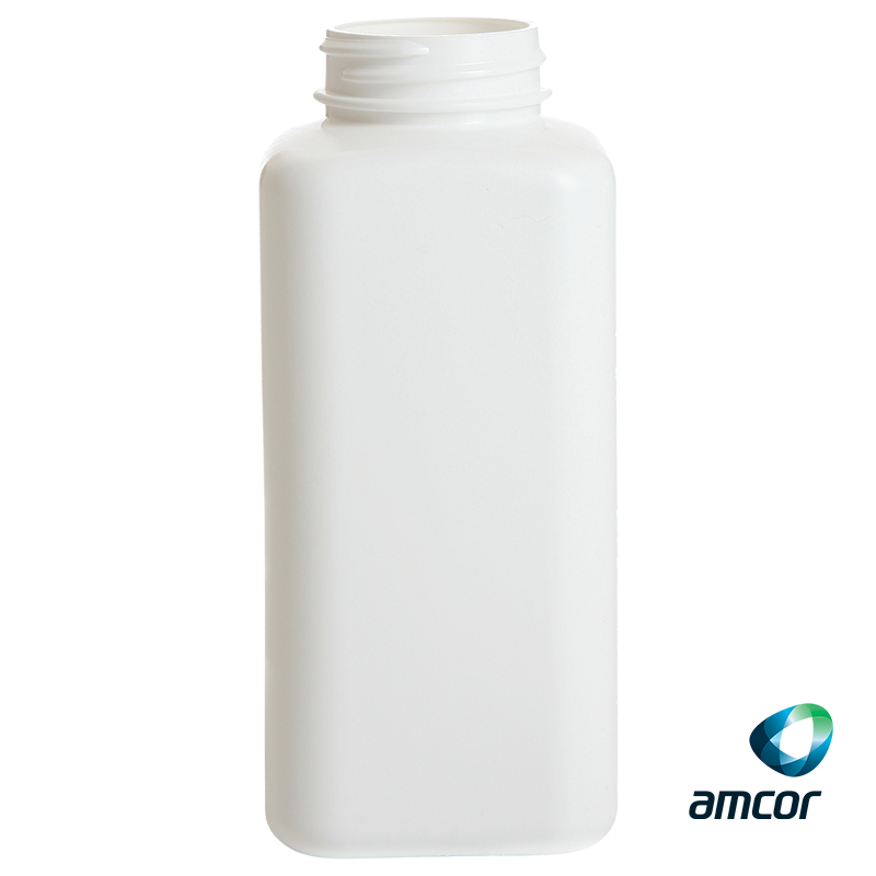 Square Wide Mouth Packer Bottle 325 ml | Amcor